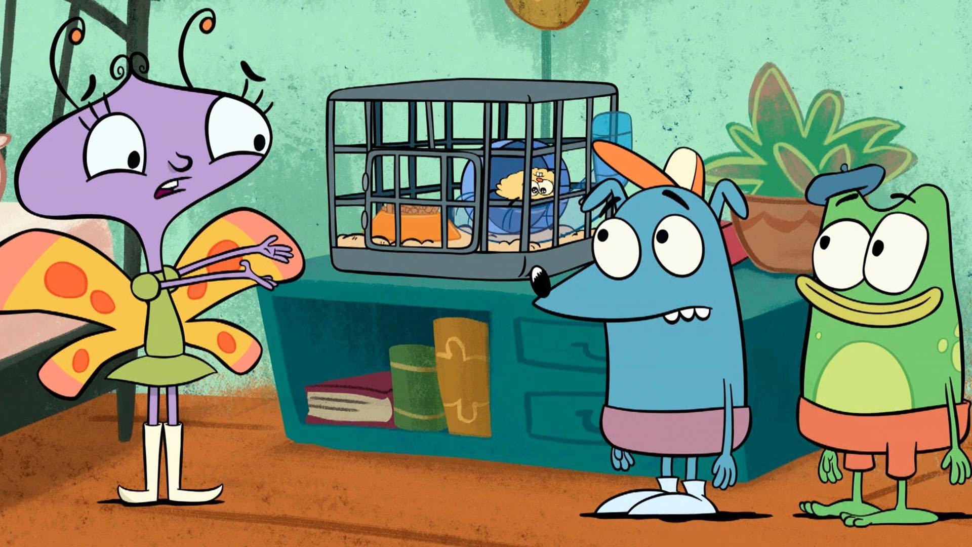 Pbs Kids Tussen De Leeuwen Cliffhanger