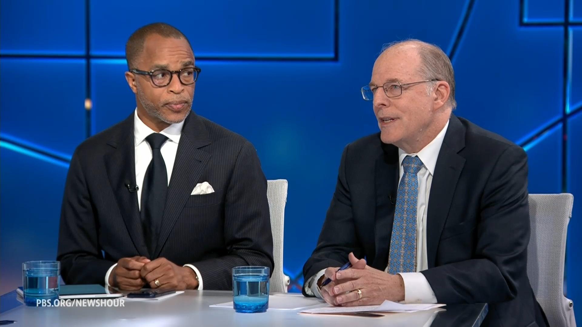 Capehart and Wehner on the National Guard shooting | PBS News Hour | NJ PBS