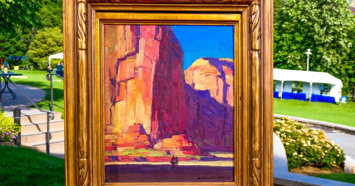 Antiques Roadshow | Appraisal: Edgar Payne Oil on Board, ca. 1940 ...