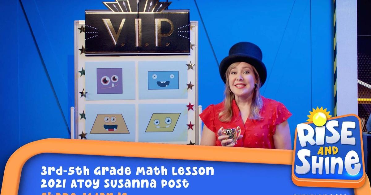 Rise and Shine | Susanna Post - Shape Awards | Season 2022 | PBS