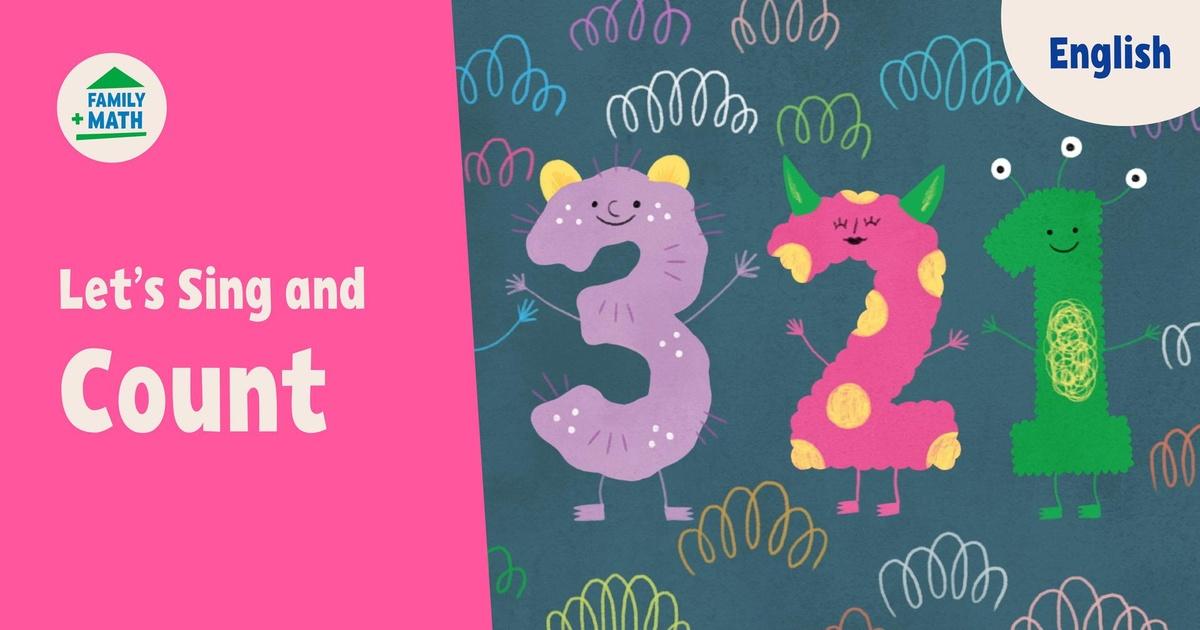 Family Math | The Counting Song: I Can Count Anything I See! | Season ...
