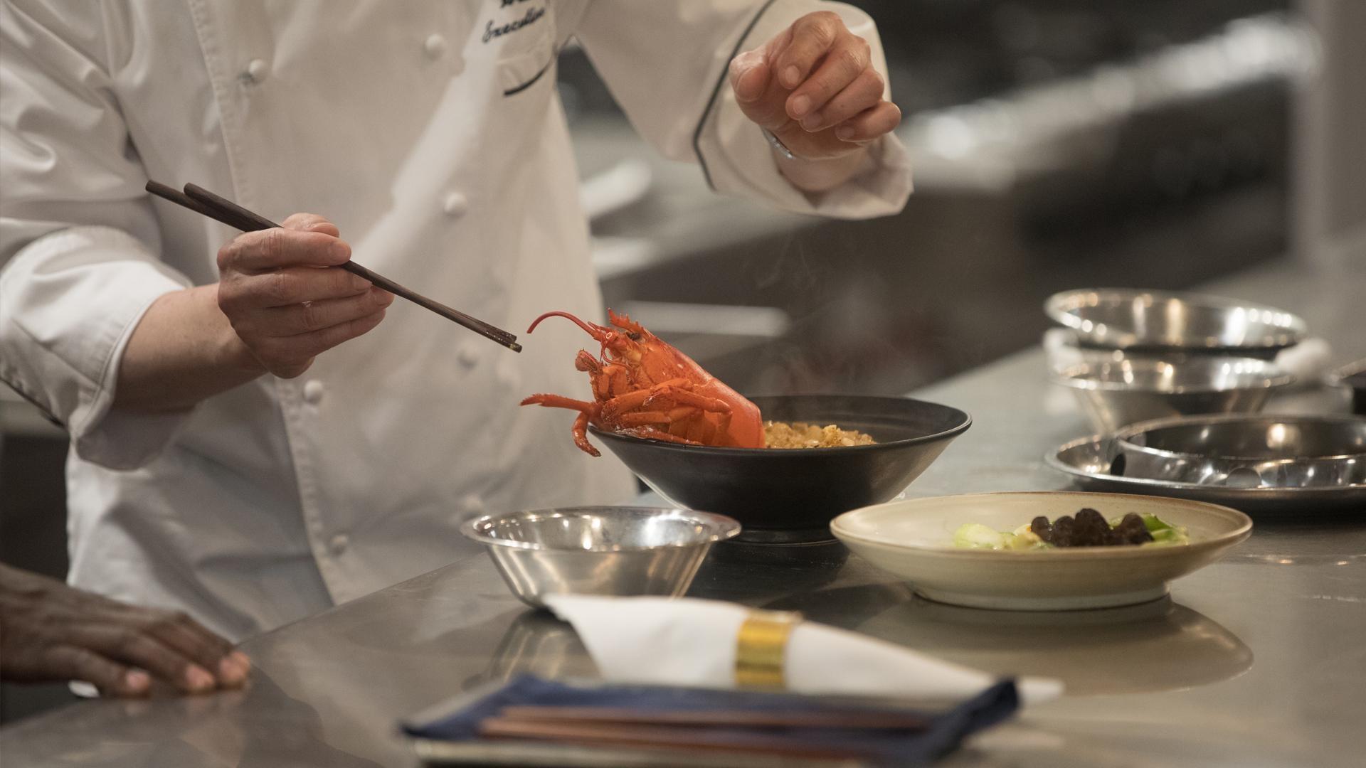 Chef Alan Ji at Palazzo's Upscale Restaurant Mott 32 | No Passport ...