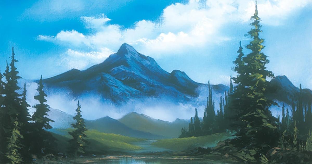 The Best of the Joy of Painting with Bob Ross | Misty Foothills ...