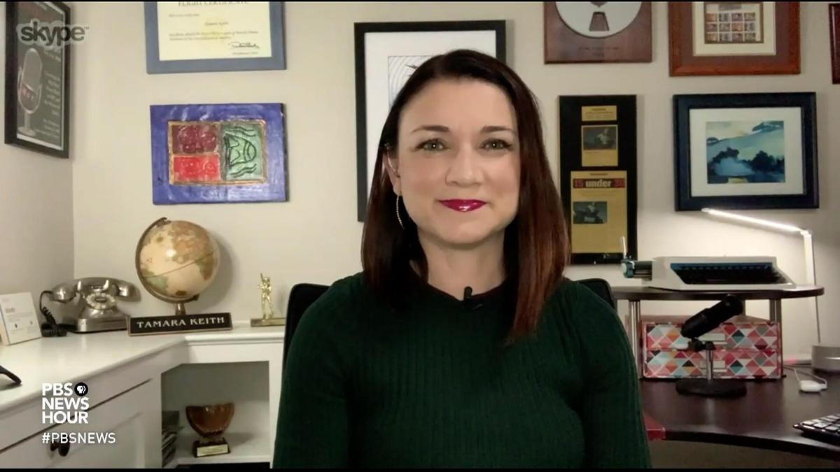Tamara Keith and Amy Walter on Trump's pandemic message | PBS NewsHour ...