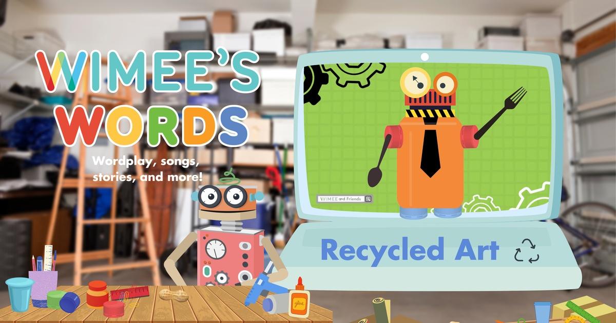 Wimee’s Words | Recycled Art | Season 1 | Episode 23 | PBS