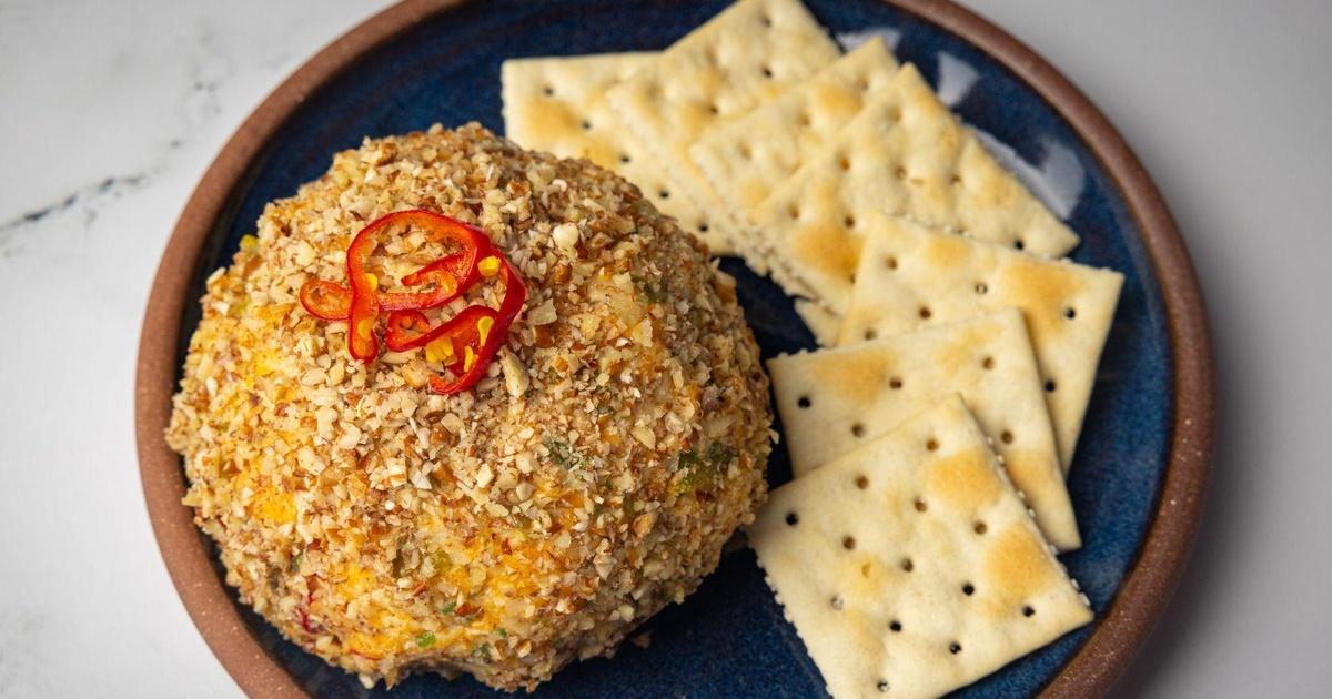 The Key Ingredient | Candied Jalapeño Cheese Ball | Kitchen Recipe ...