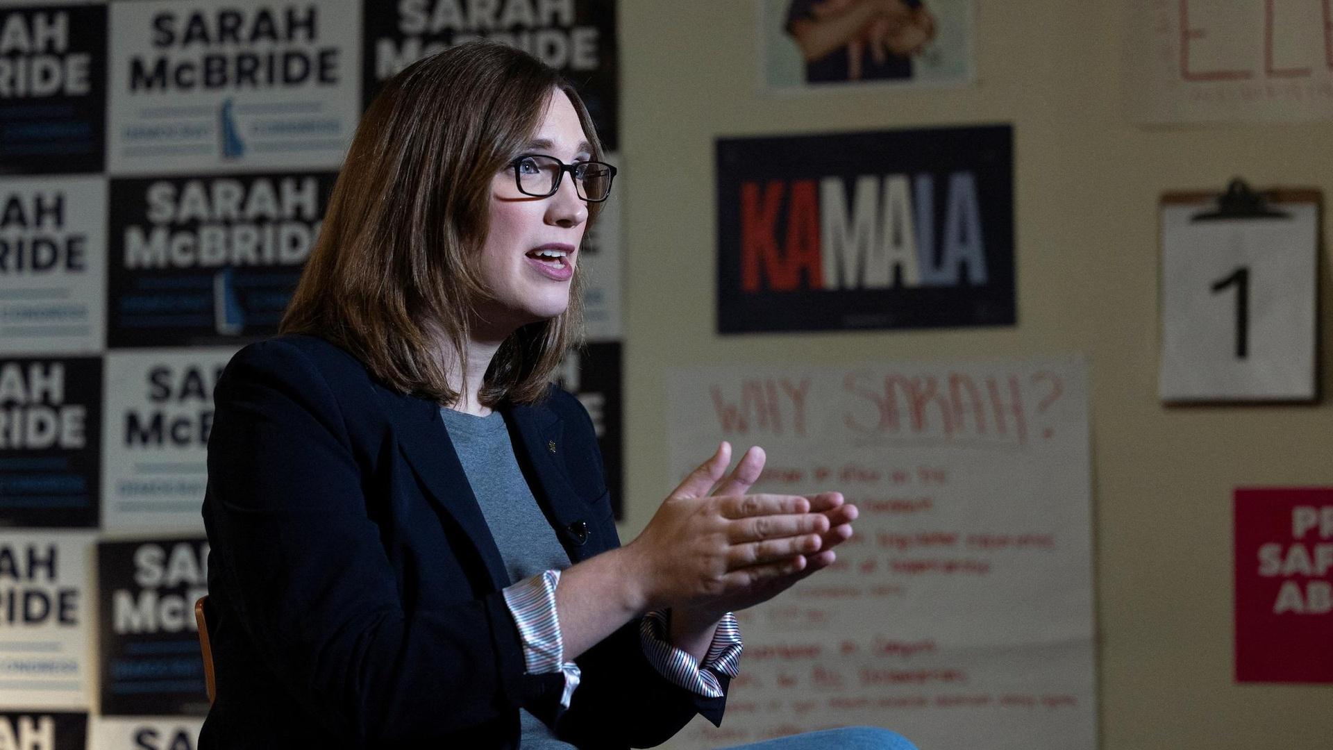 Sarah McBride on becoming first transgender person in House | PBS News ...