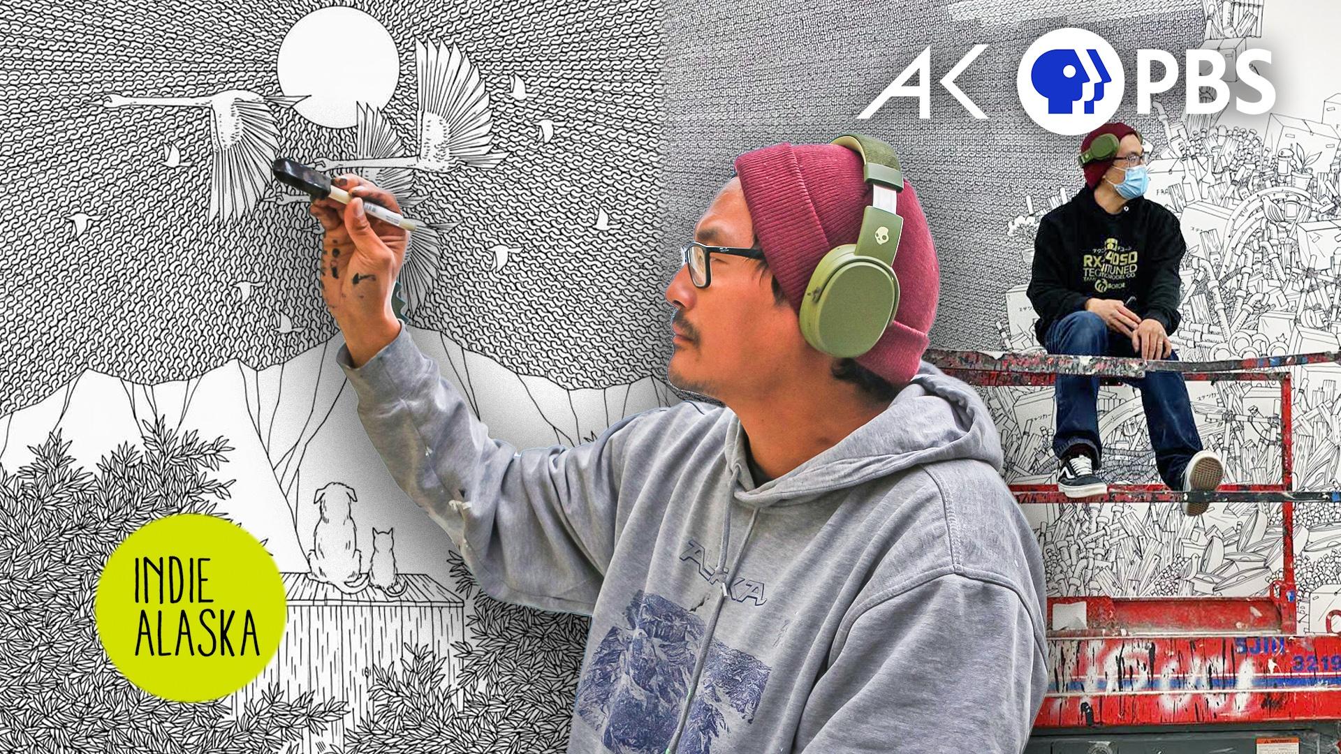 The skateboarder behind some of Anchorage's famous wall art | Indie ...