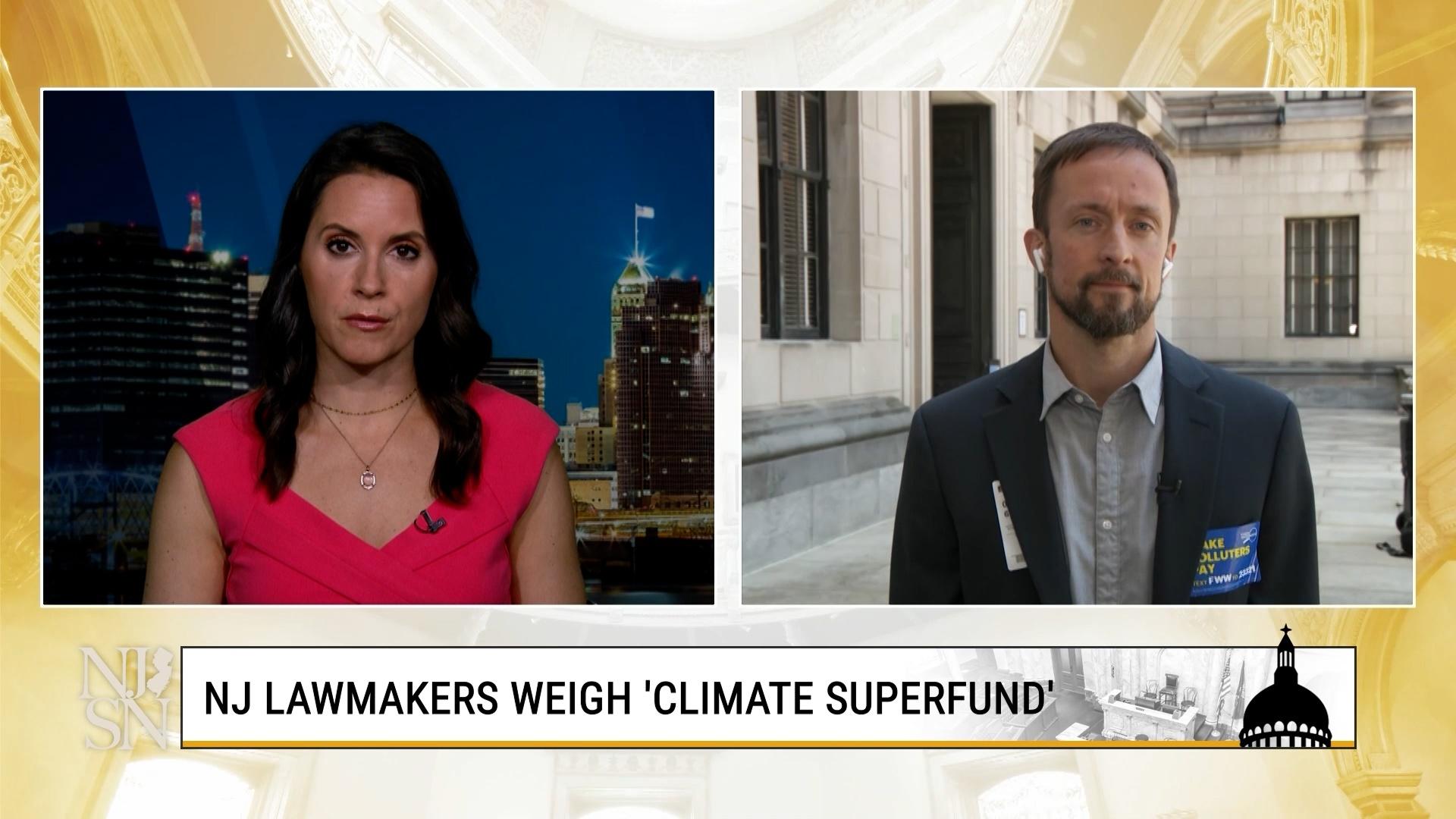 Environmentalists rally for the Climate Superfund Act | NJ Spotlight News | THIRTEEN - New York ...