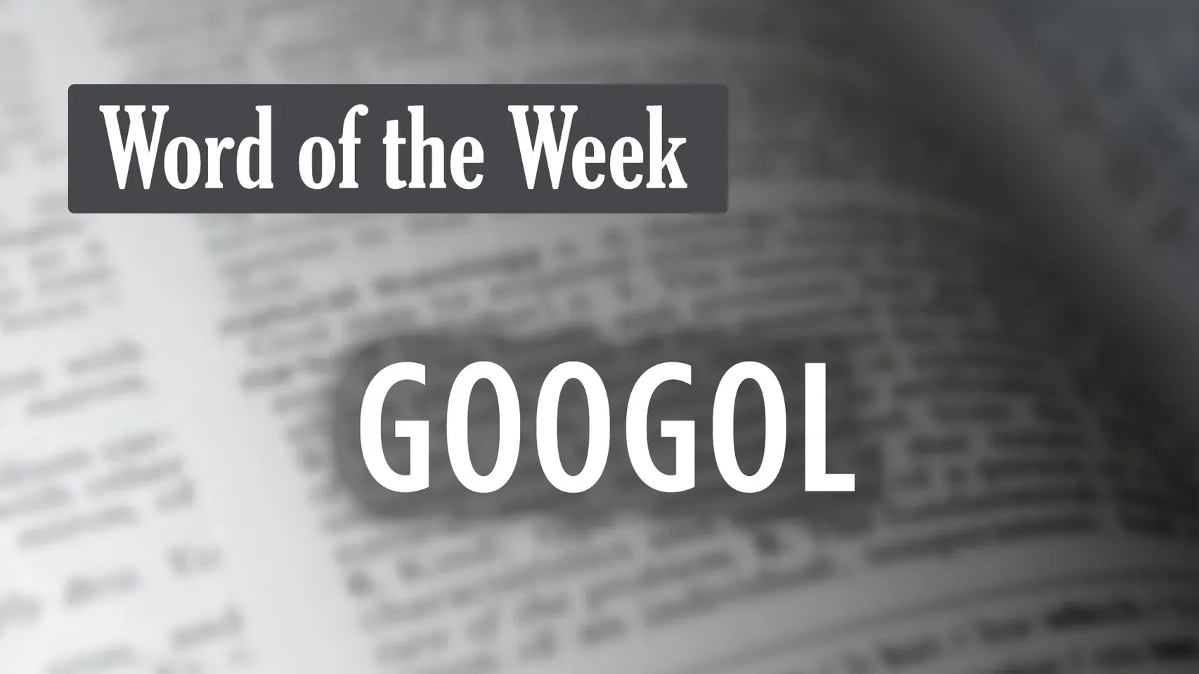 Word of the Week | PBS