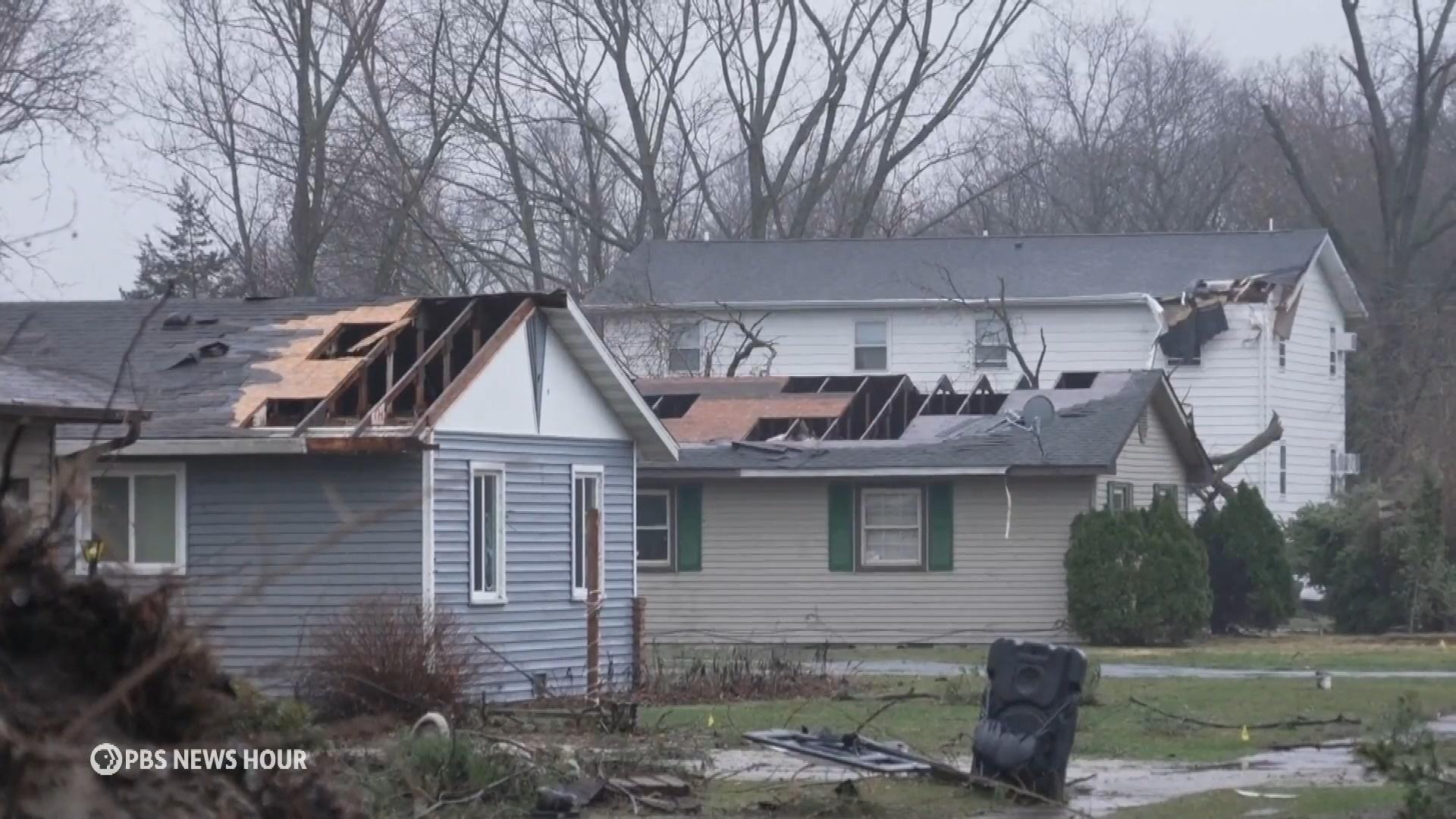 News Wrap: Tornadoes kill at least 2 in Indiana | PBS News Hour ...