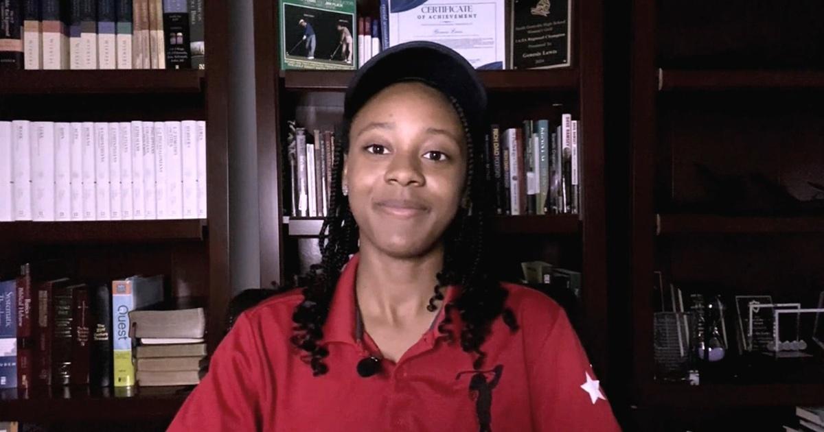 PBS News Hour | How teenage rising golf star Genesis Lewis got into the ...