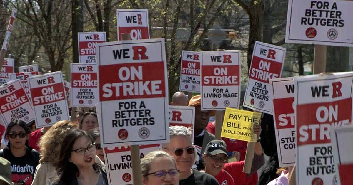 NJ Spotlight News | Rutgers strike could expand, contract talks ...
