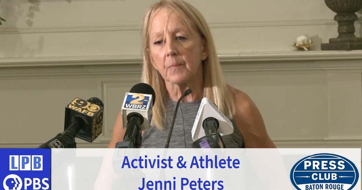 Press Club | Jenni Peters | Activist & Athlete| 09/11/2023 | Season 19 ...