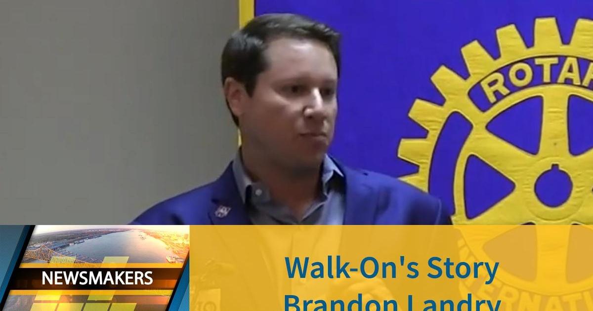 Newsmakers | Walk-On's Story | Brandon Landry | 03/13/19 | Newsmakers ...