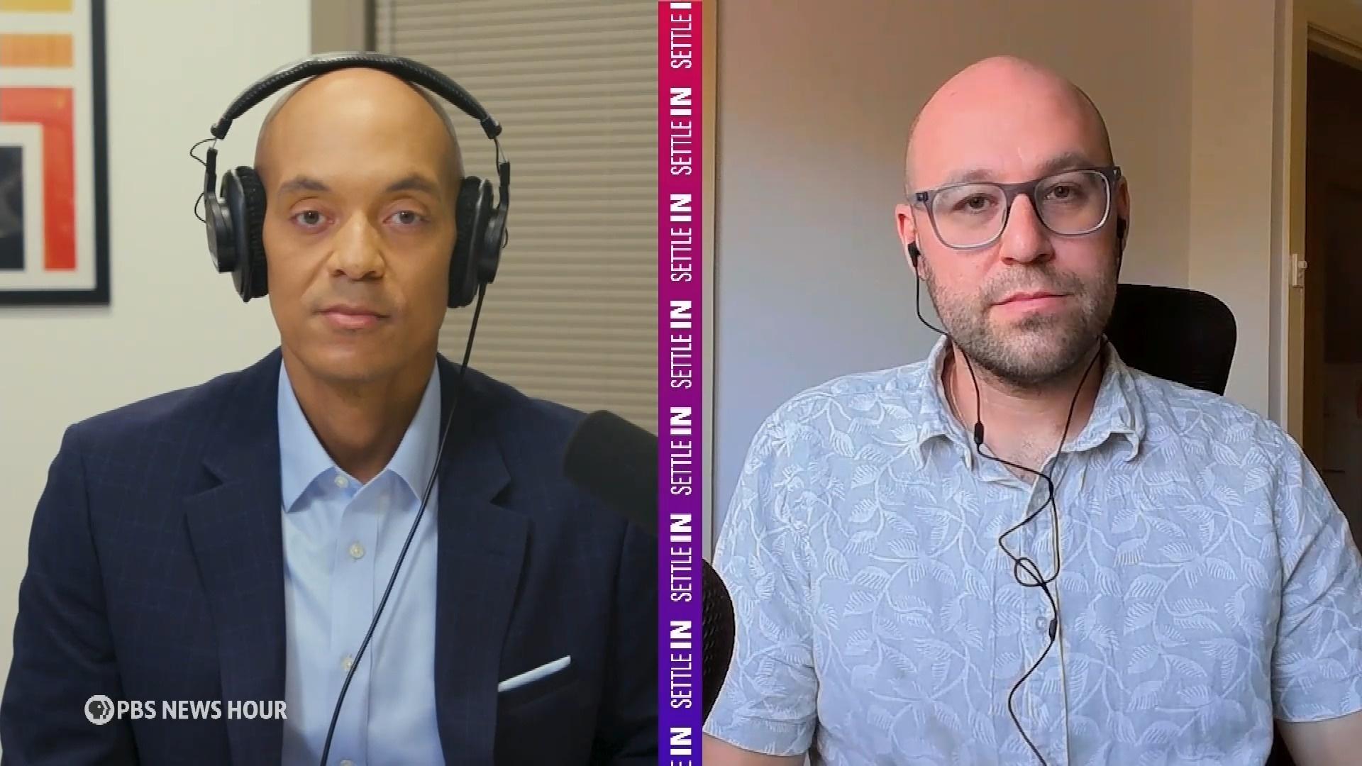 Gideon Meyerowitz-Katz joins Geoff Bennett on ‘Settle In’ | PBS News ...