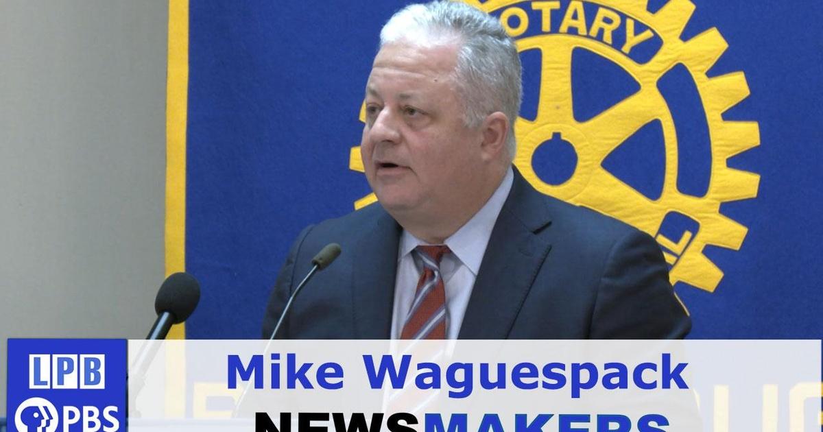 Newsmakers | Michael J. Waguespack | LA. Legislative Auditor | 11/30 ...