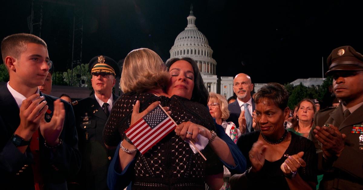 National Memorial Day Concert | Gretchen Mol Honors Gold Star Wife ...