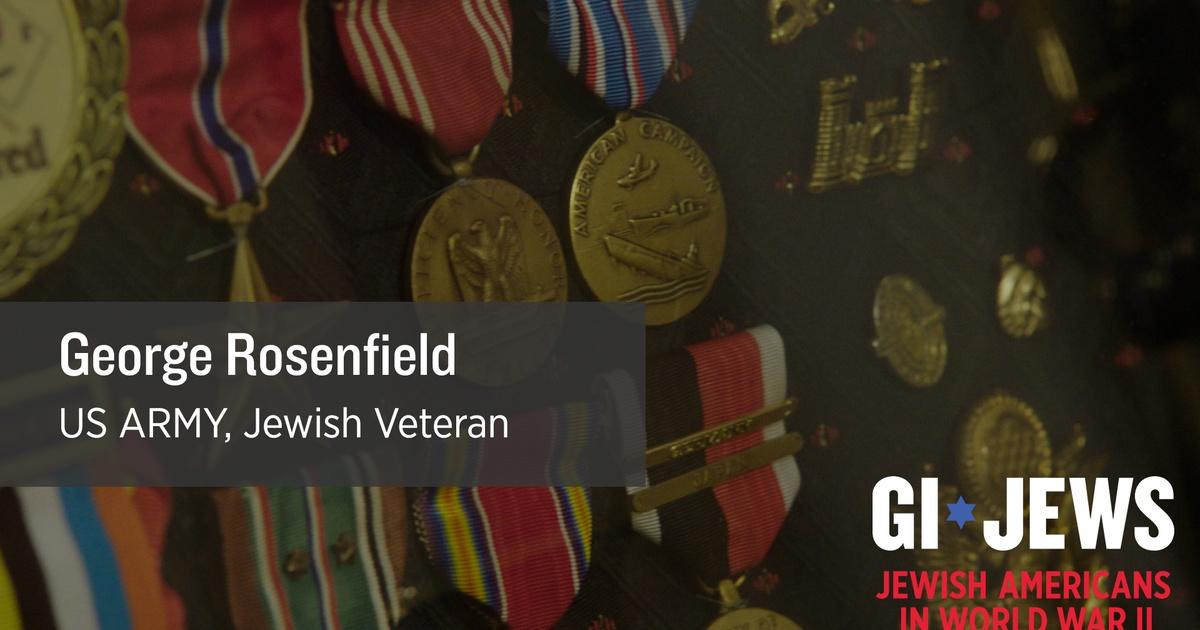 WUCF Veteran's Stories | GI Jews: George Rosenfield's Climb to Glory | PBS