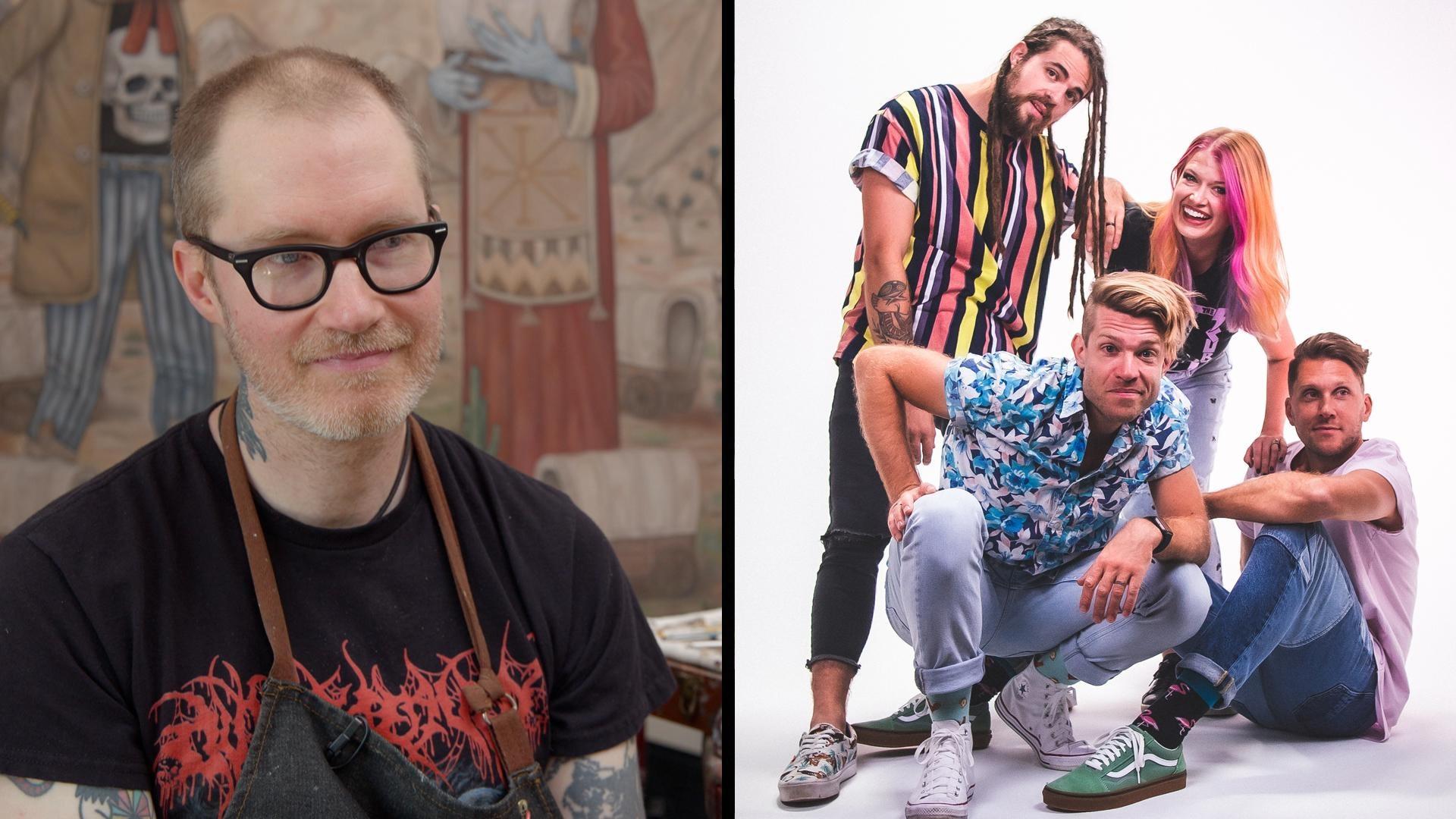 Oil Painter Mark Rogers & Indie Pop Band Attaboy | arts IN focus | ALL ARTS