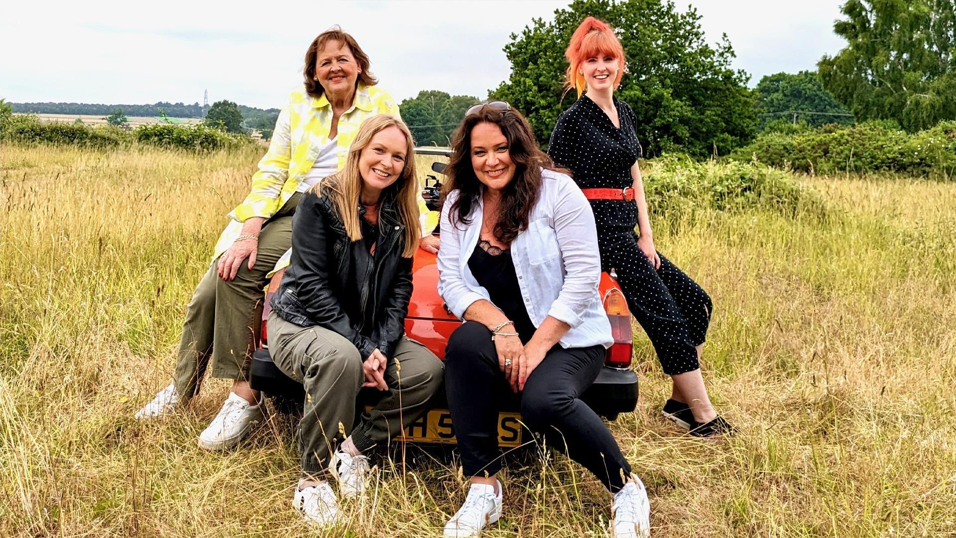 Amy Robbins And Michelle Hardwick Celebrity Antiques Road Trip