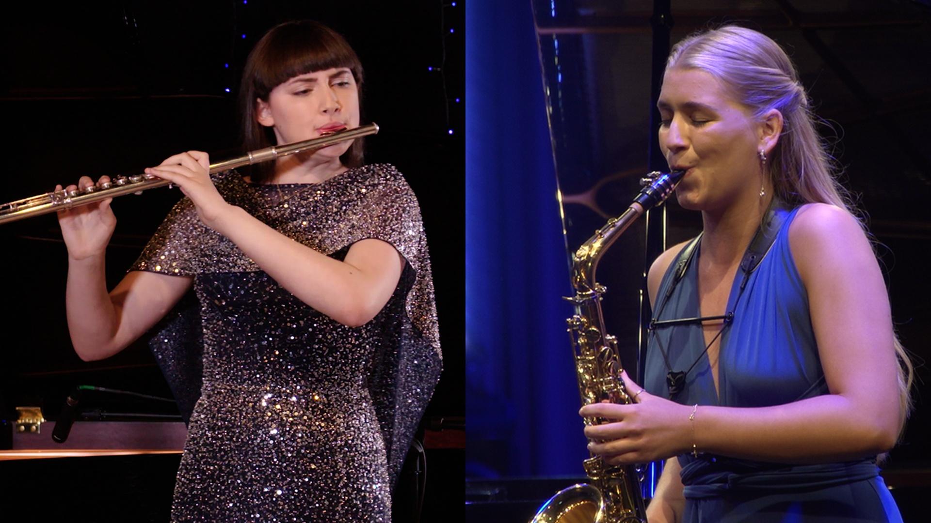 Duel of the Flute and Sax: Nikka vs. Gisela | Classicalia | ALL ARTS