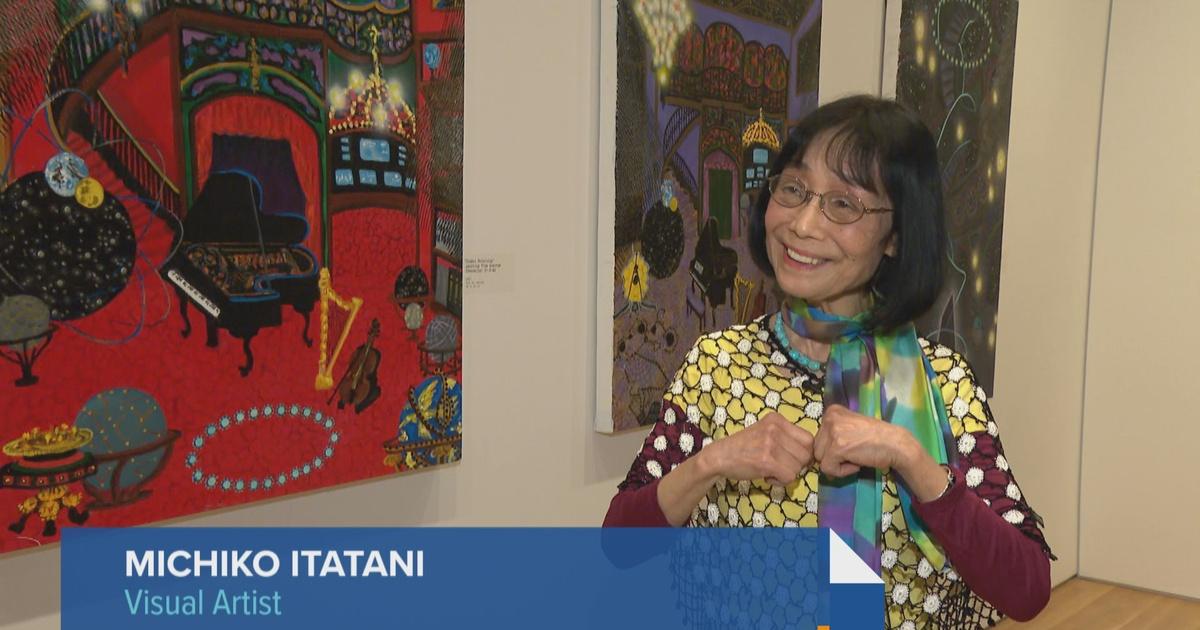 Chicago Tonight | Painter Michiko Itatani Looks to the Cosmos for ...