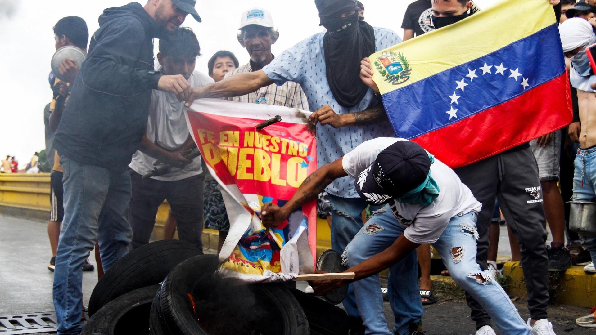 Venezuela in political standoff after disputed election | PBS News Hour ...