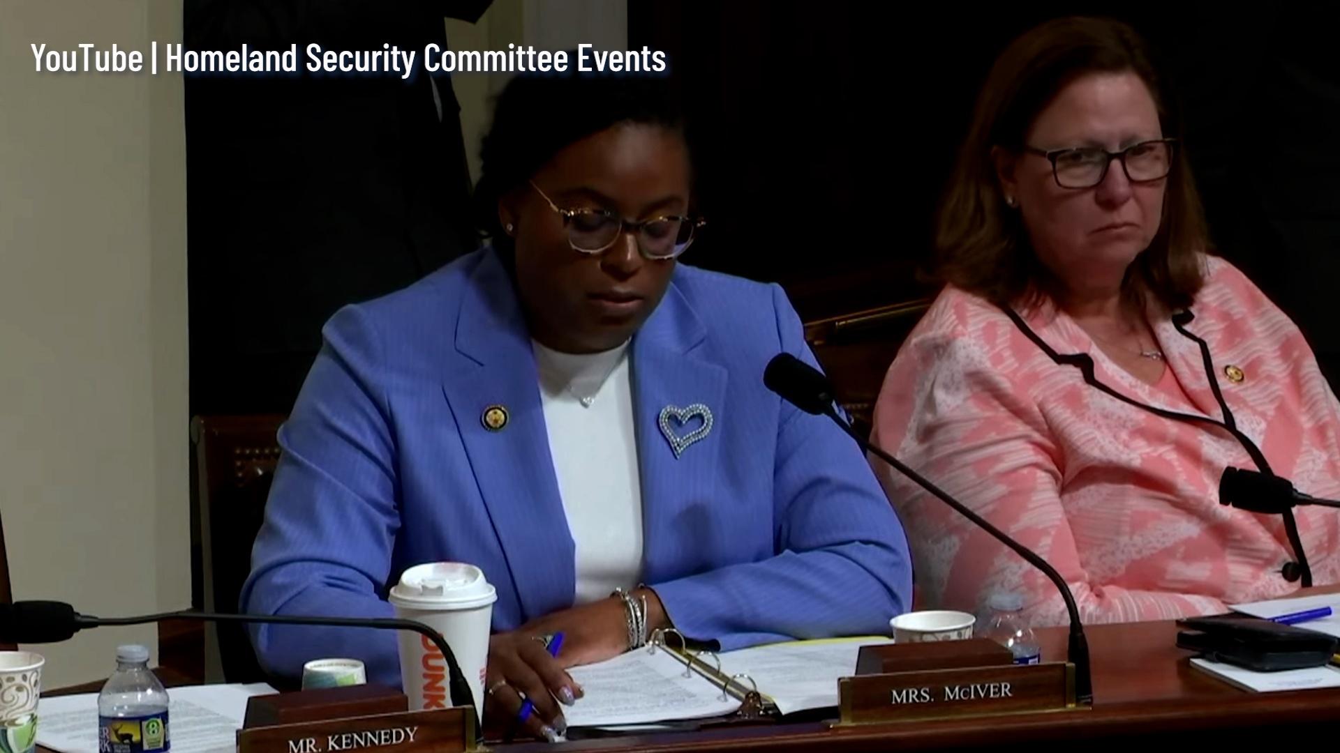 Rep. LaMonica McIver questions DHS Secretary Kristi Noem | NJ Spotlight News | THIRTEEN - New ...