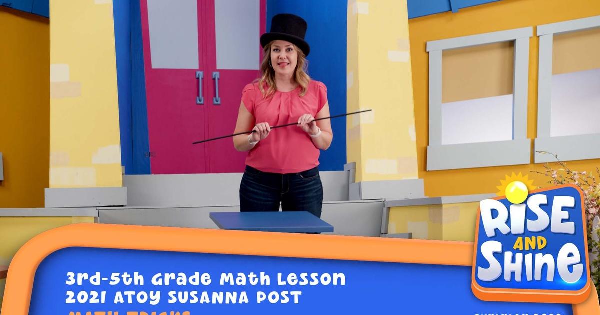 Rise and Shine | Susanna Post - Math Tricks | Season 2022 | PBS