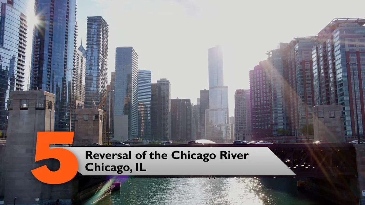 Modern Marvels | Reversal of the Chicago River | 10 That Changed ...