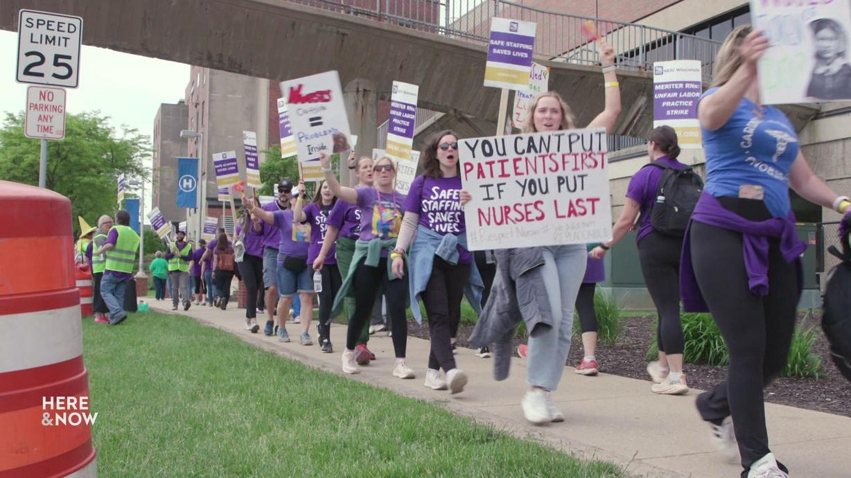 Meriter nurses strike for better working conditions and pay