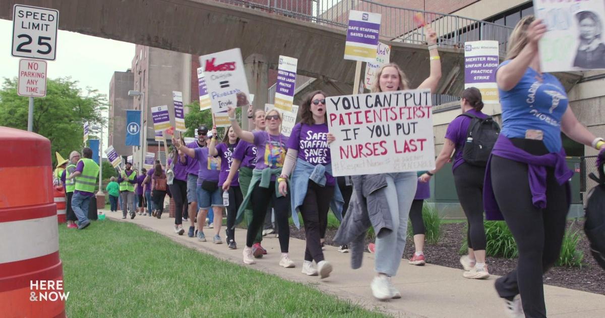 Here and Now | Meriter Nurses Strike For Better Working Conditions and ...
