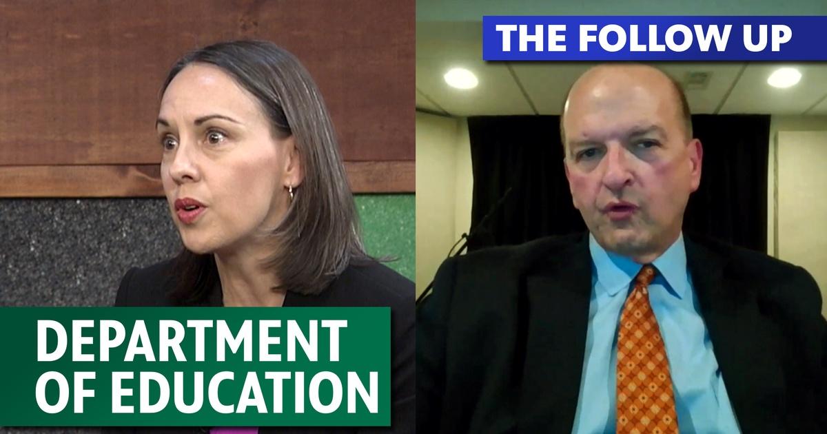 The Follow Up | Education Issues; Department of Education | Season 8 ...