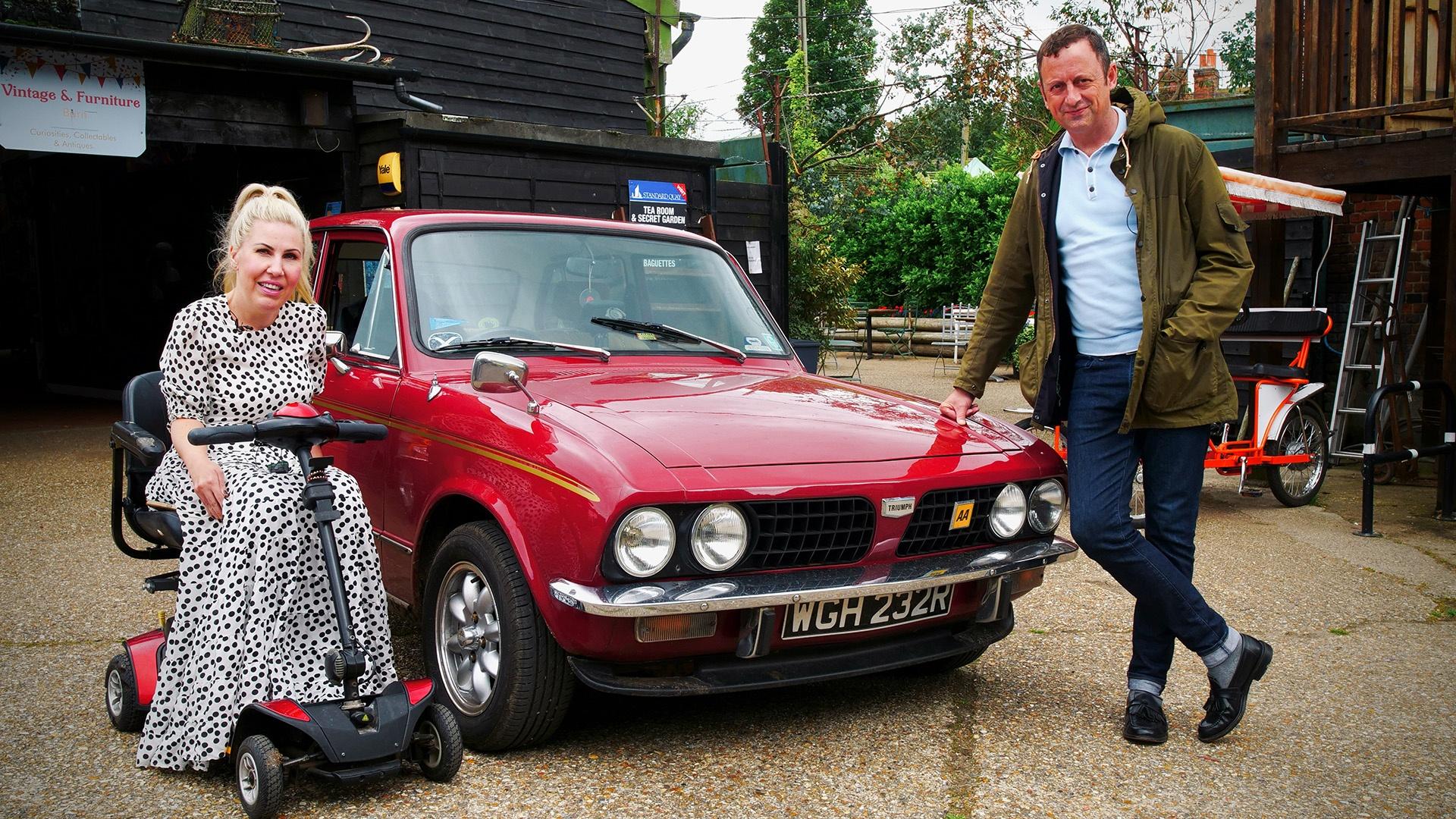 Nikki Fox and Matt Allwright | Celebrity Antiques Road Trip | THIRTEEN ...
