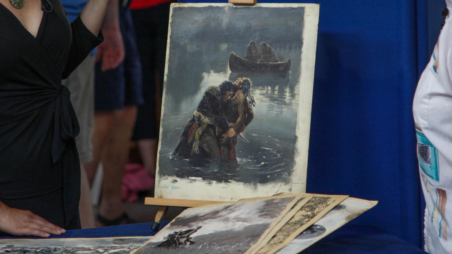 Appraisal: Zdeněk Burian Illustrations, ca. 1930 | Antiques Roadshow ...