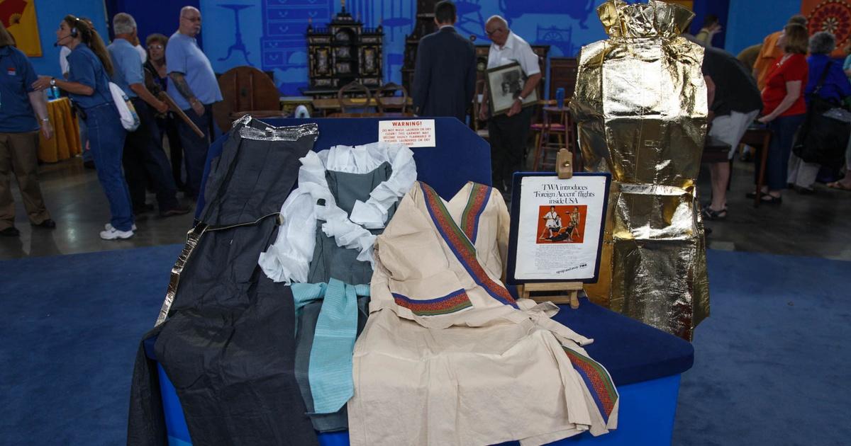 Antiques Roadshow | Appraisal: 1968 TWA Foreign Accent Paper Uniforms ...
