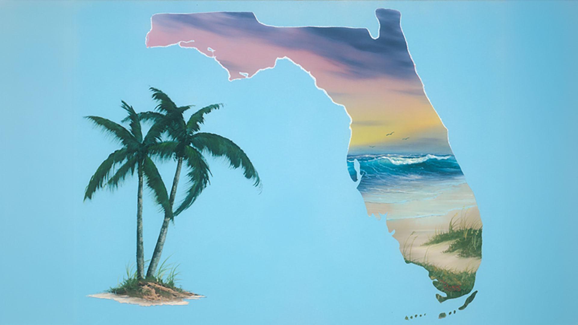 Florida's Glory | The Best of the Joy of Painting with Bob Ross ...