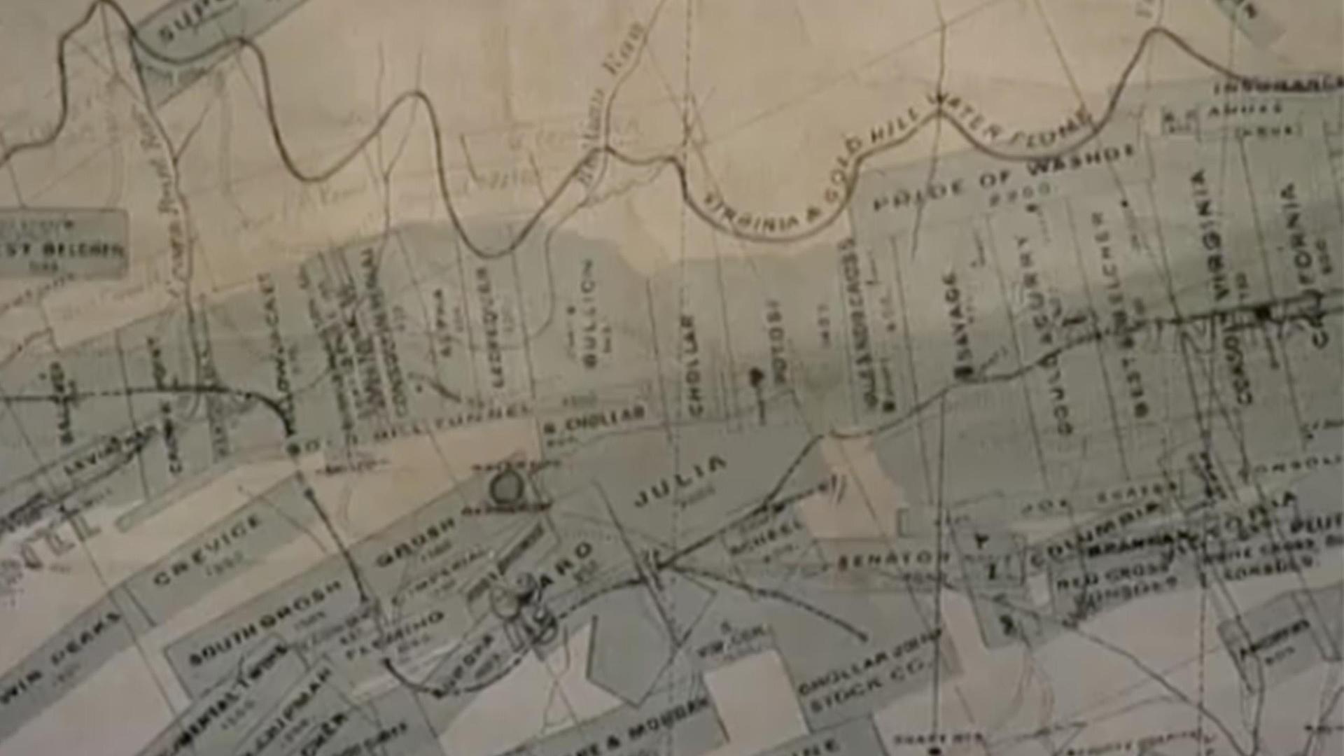Appraisal: 1876 Comstock Lode Map | Antiques Roadshow | NJ PBS