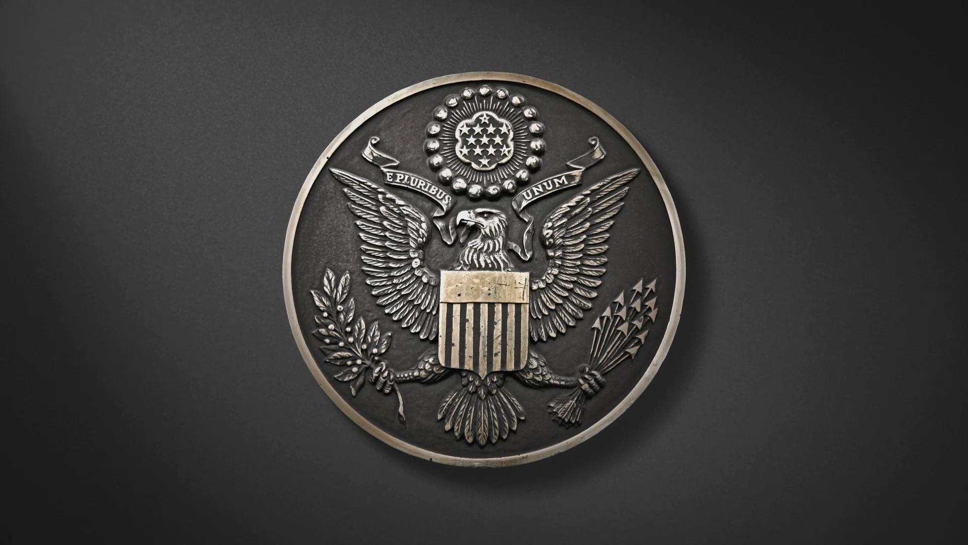 The Bald Eagle Appears in the First Great Seal of the U.S. | Iconic ...