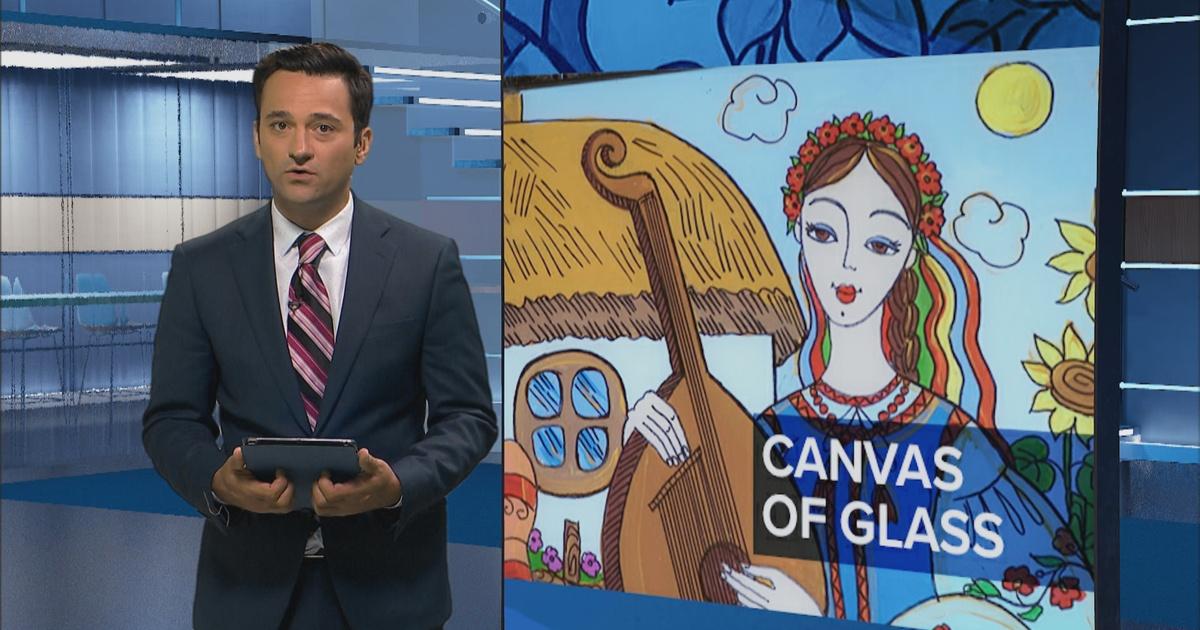 Chicago Tonight | Artist Raises Awareness With Ukrainian Glass ...
