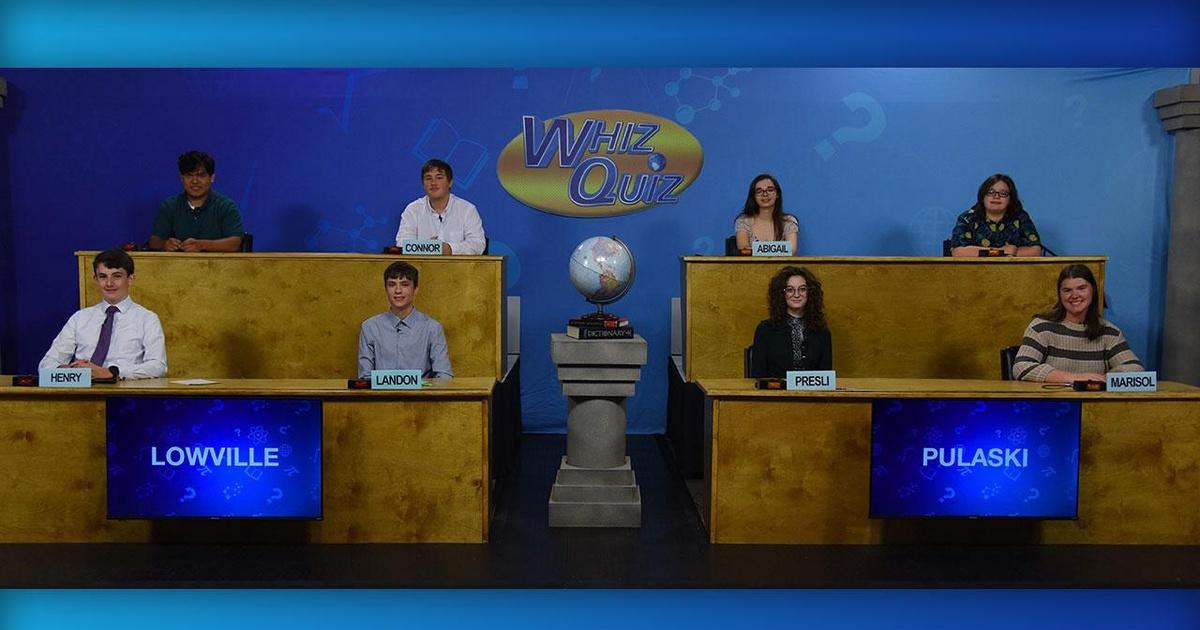 Whiz Quiz | Lowville vs. Pulaski 2023 | Season 43 | Episode 5 | PBS Whiz Quiz | Lowville vs. Pulaski 2023 | Season 43 | Episode 5 | PBS