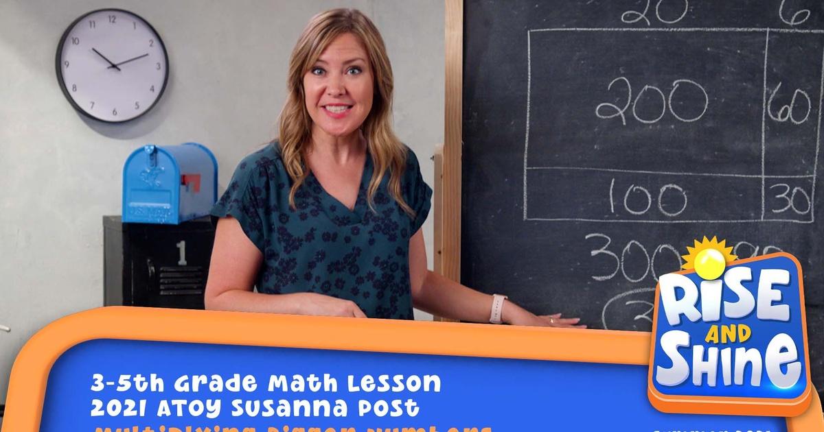 Rise and Shine | Math Susanna Post Multiplying Bigger Numbers | Season 2021 | SDPB