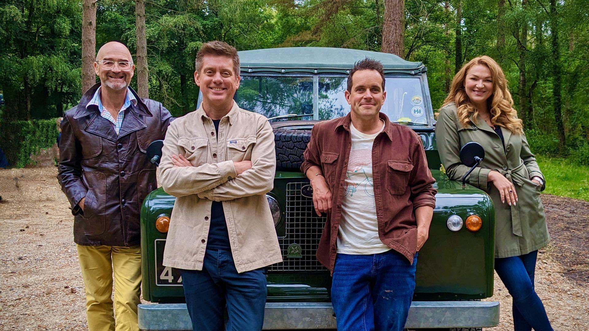 Richard McCourt and Dominic Wood | Celebrity Antiques Road Trip ...