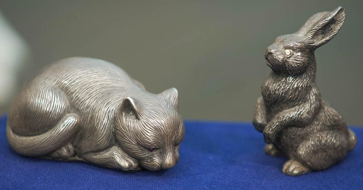 Antiques Roadshow | Appraisal: Julius Rappoport Silver Rabbit Figurine ...