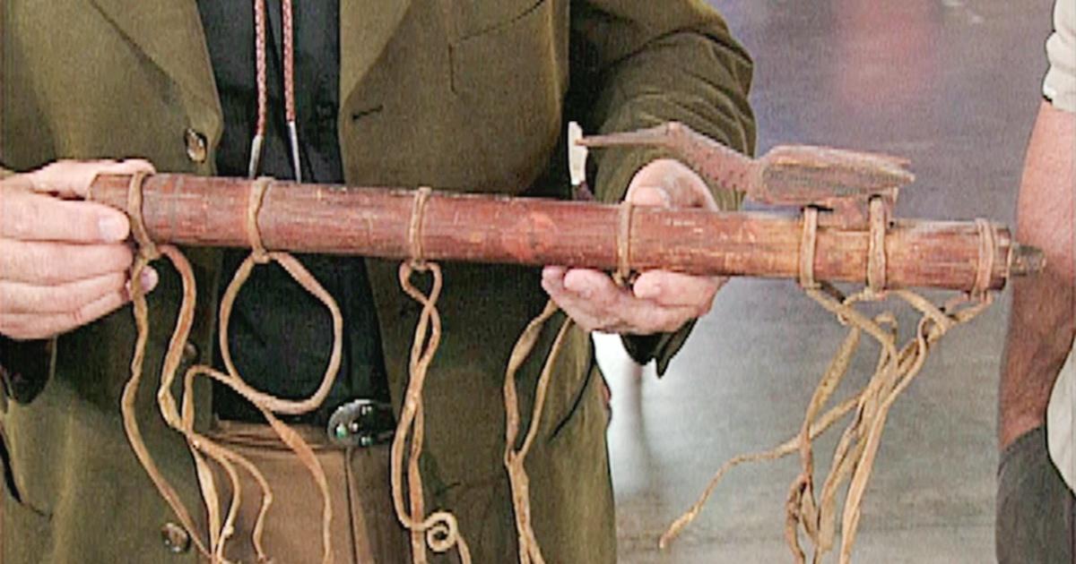 Antiques Roadshow | Appraisal: Plains Indian Courting Flute, ca. 1870 ...