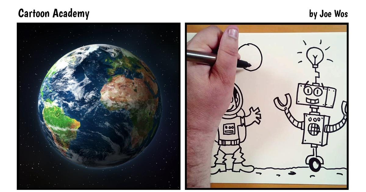 Cartoon Academy | Outer Space: Lunar Friends | Season 3 | Episode 1 | PBS