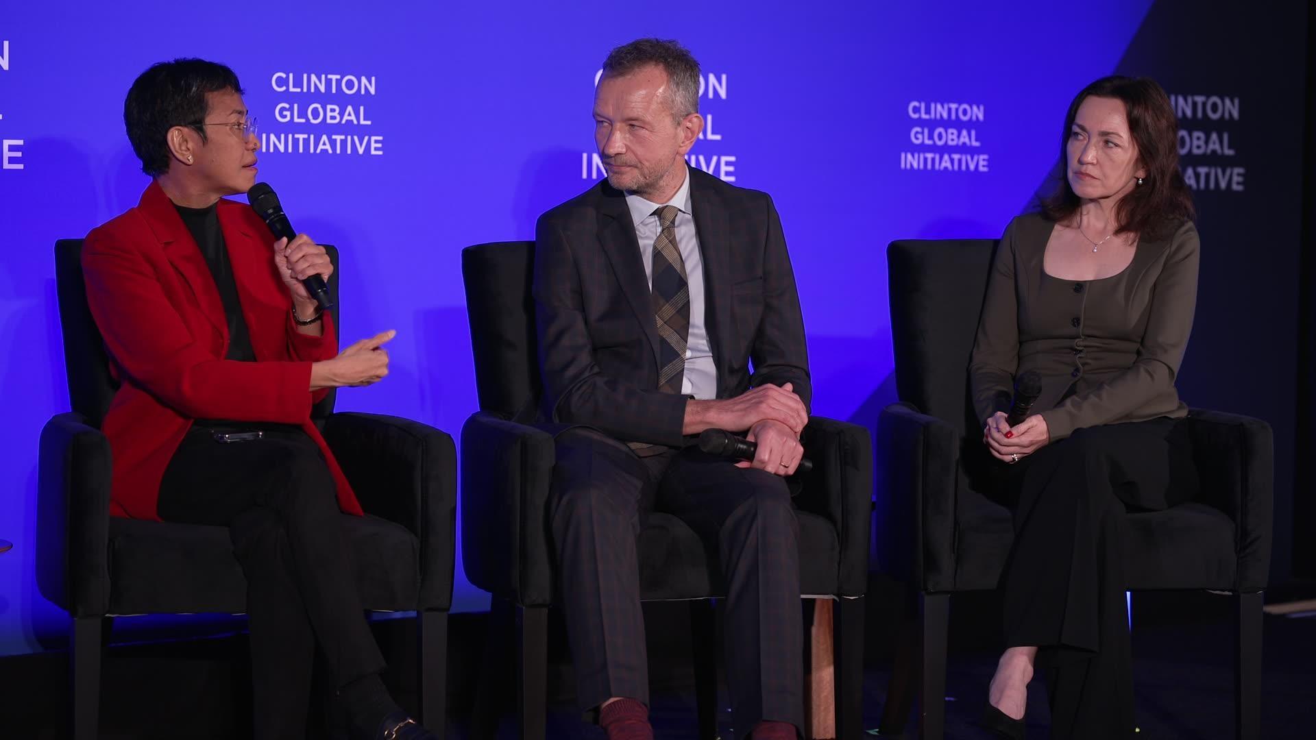 Alsu Kurmasheva, Maria Ressa and Jonathan Munro | Firing Line ...