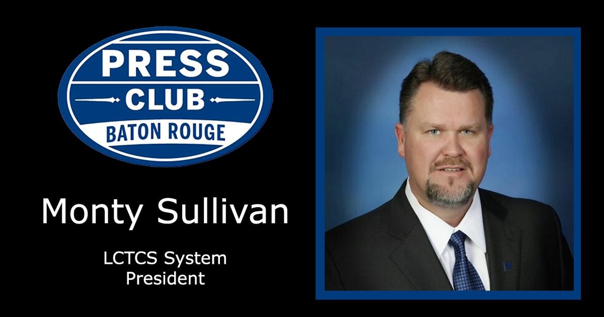 Press Club | 09/11/17 - Monty Sullivan, President LCTCS | Season 13 | PBS