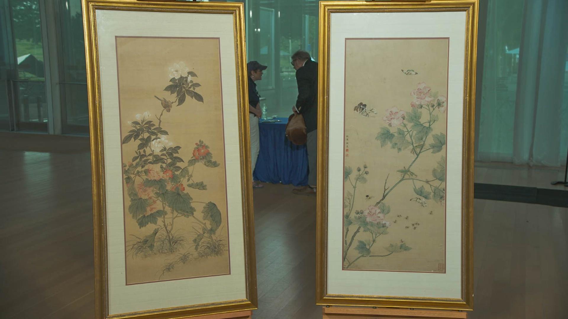 Appraisal: Chinese Ink & Silk Paintings | Antiques Roadshow | THIRTEEN ...
